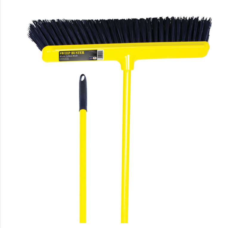 Dosco Sweep Buster 50cm Broom With Scraper